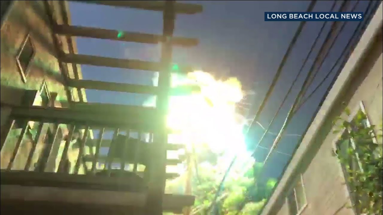 Balloons Exploding On Power Lines Compilation | Balloons vs Power Lines compilation - YouTube