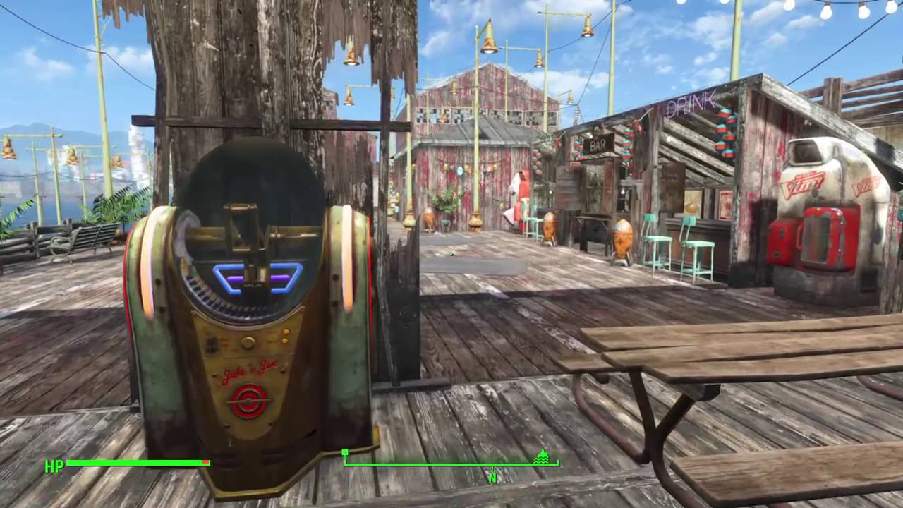 Spectre's Harbor (Spectacle Island) Fallout 4 Build - YouTube