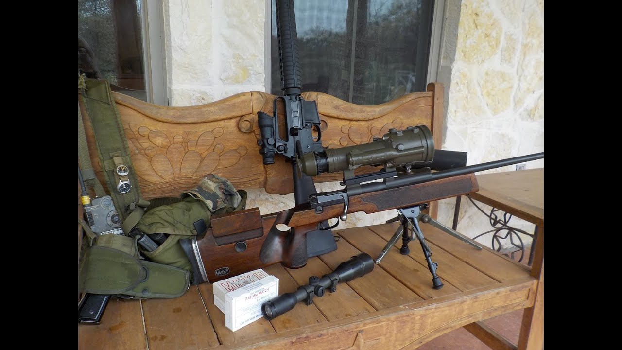 Israeli Mauser 66 sniper rifle .308 - YouTube