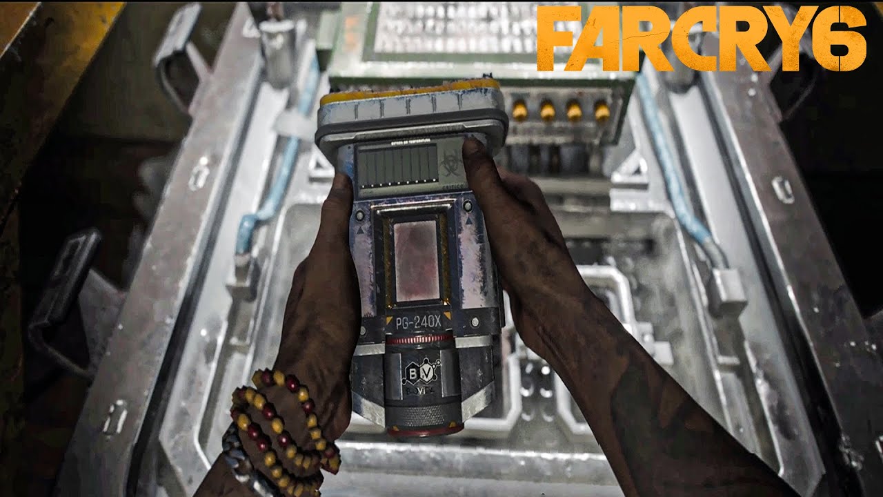 Steal the PG 240x from the visitor center in Mesozoico park - Farcry 6 ...