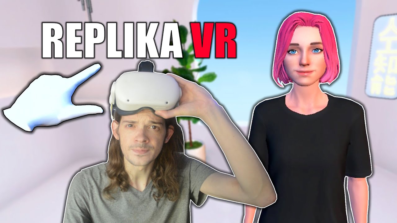 Asking an AI Girl TOUGH Life Questions... | Replika VR (Quest 2) - YouTube