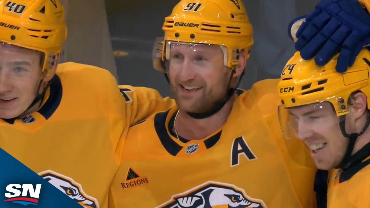 Steven Stamkos Completes Hatty With OT Winner - YouTube