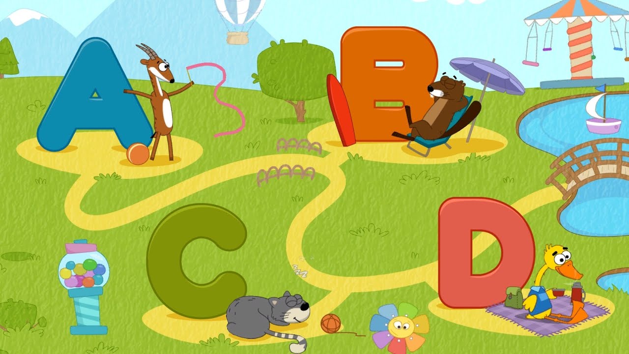 Intellijoy, Alive Alphabet Letter Tracing (Part 1) - YouTube