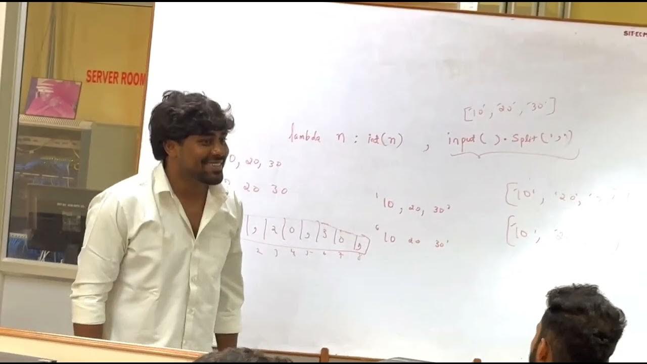 how to read a list by user by using input | Map | Split | Lambda | Python| Idris Mibweb ...