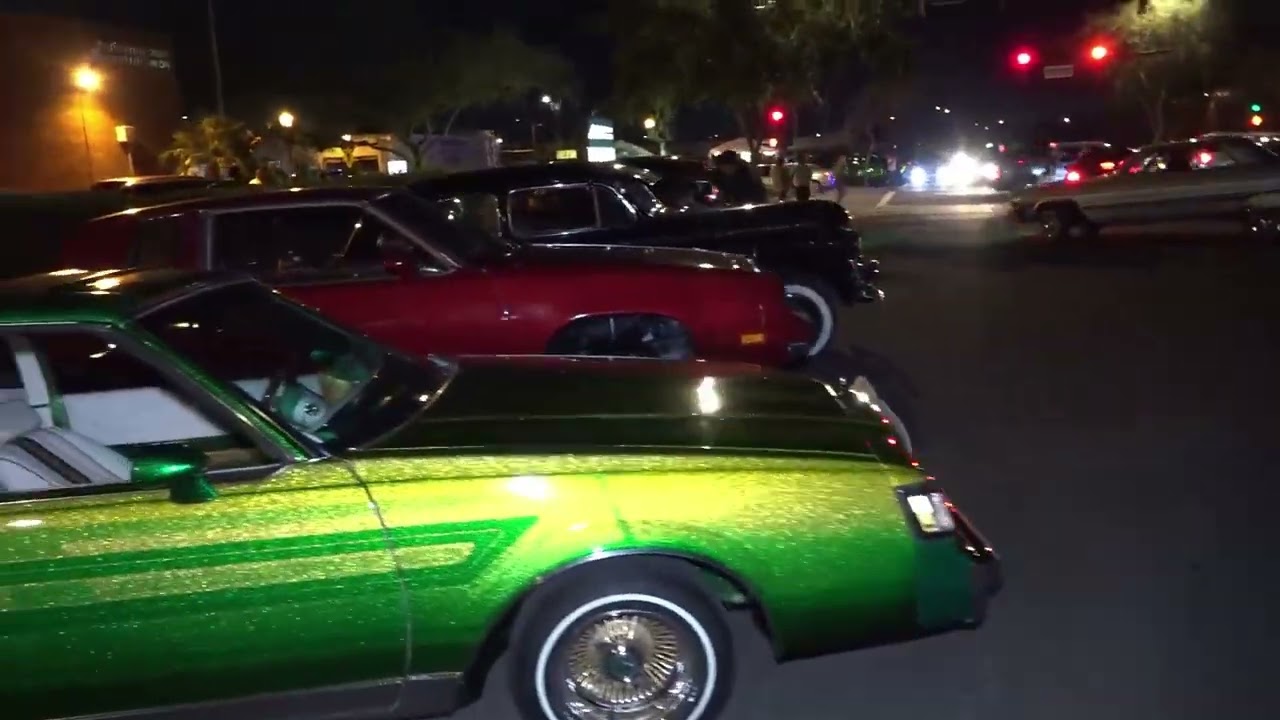 LOWRIDER CRUISE NIGHT highlight - YouTube