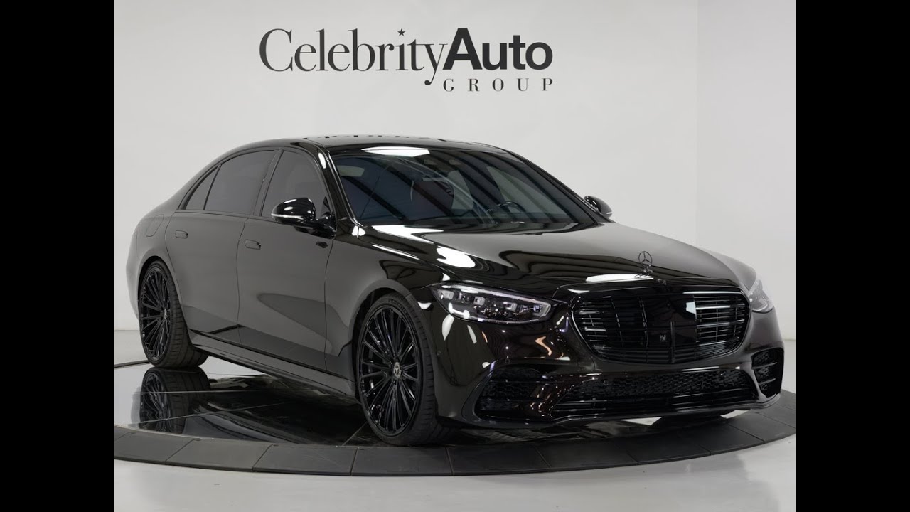 2022 MERCEDES BENZ S580 4MATIC AMG LINE $150K MSRP + BLACK OUT PKG ...