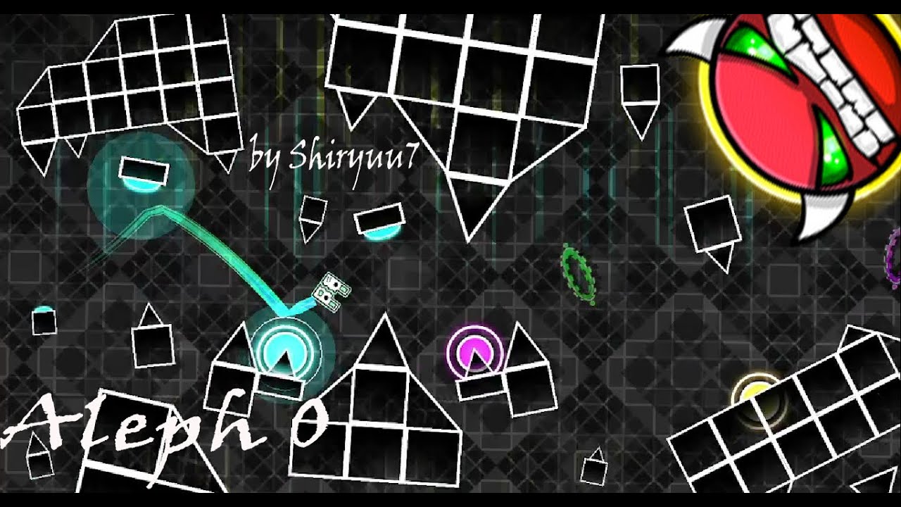 Aleph0 by Shiryuu7 (hard demon) /Geometry Dash - YouTube