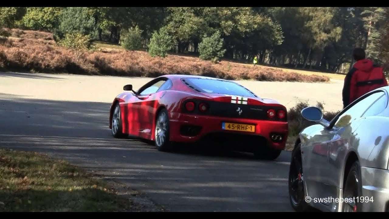 Ferrari Challenge Stradale 2x - Brutal perfect sound ! Rev Acceleration ...