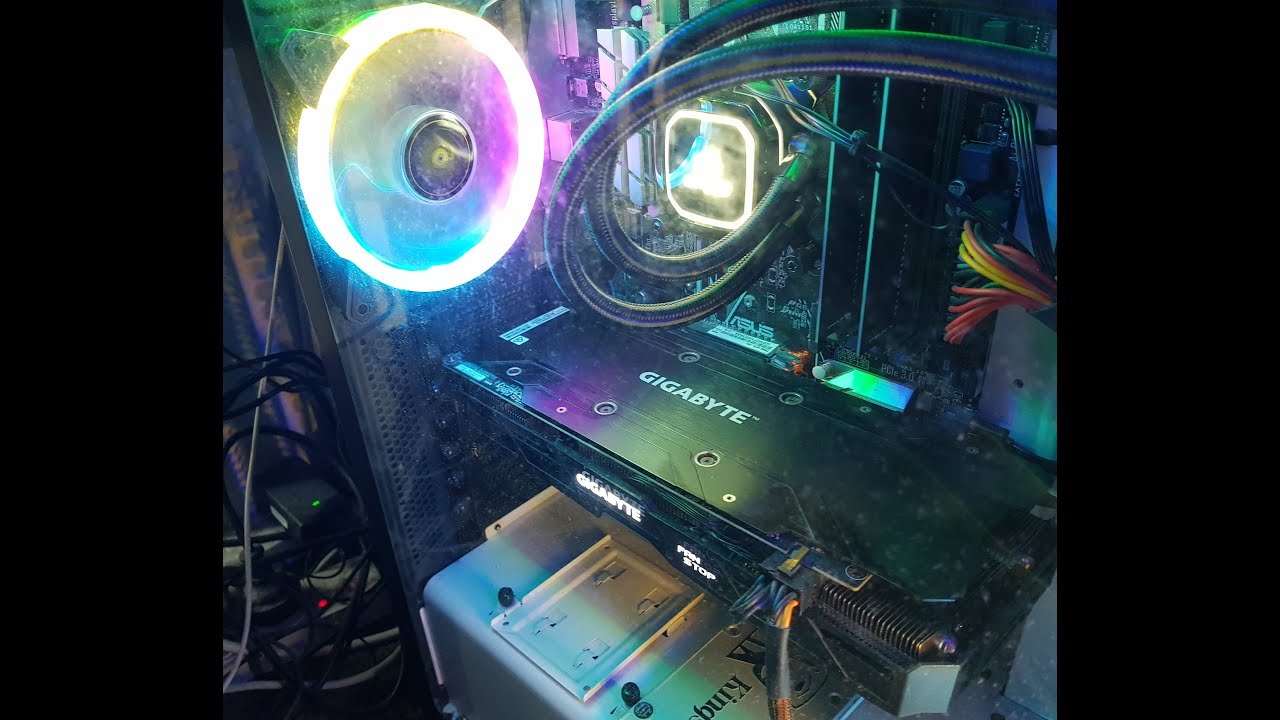 How to install RGB fans in PC (Armaggeddon aurora RGB kit) - YouTube