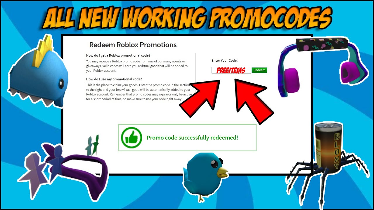 *ALL NEW* *DECEMBER* Roblox Promo Codes | Roblox Free Items ( Roblox ...