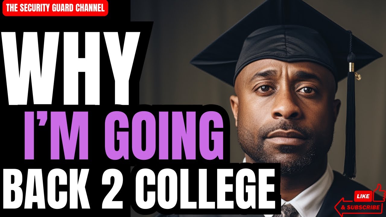 45 YR OLD SECURITY GUARD GOES BACK TO COLLEGE - YouTube