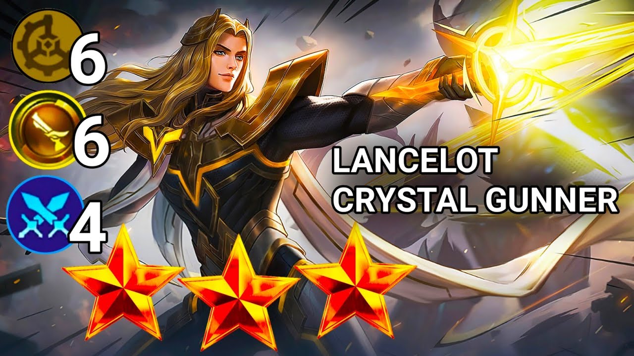 HYPER LANCELOT ⭐⭐⭐ | LANCELOT CRYSTAL GUNNER | Magic Chess Bang Bang ...