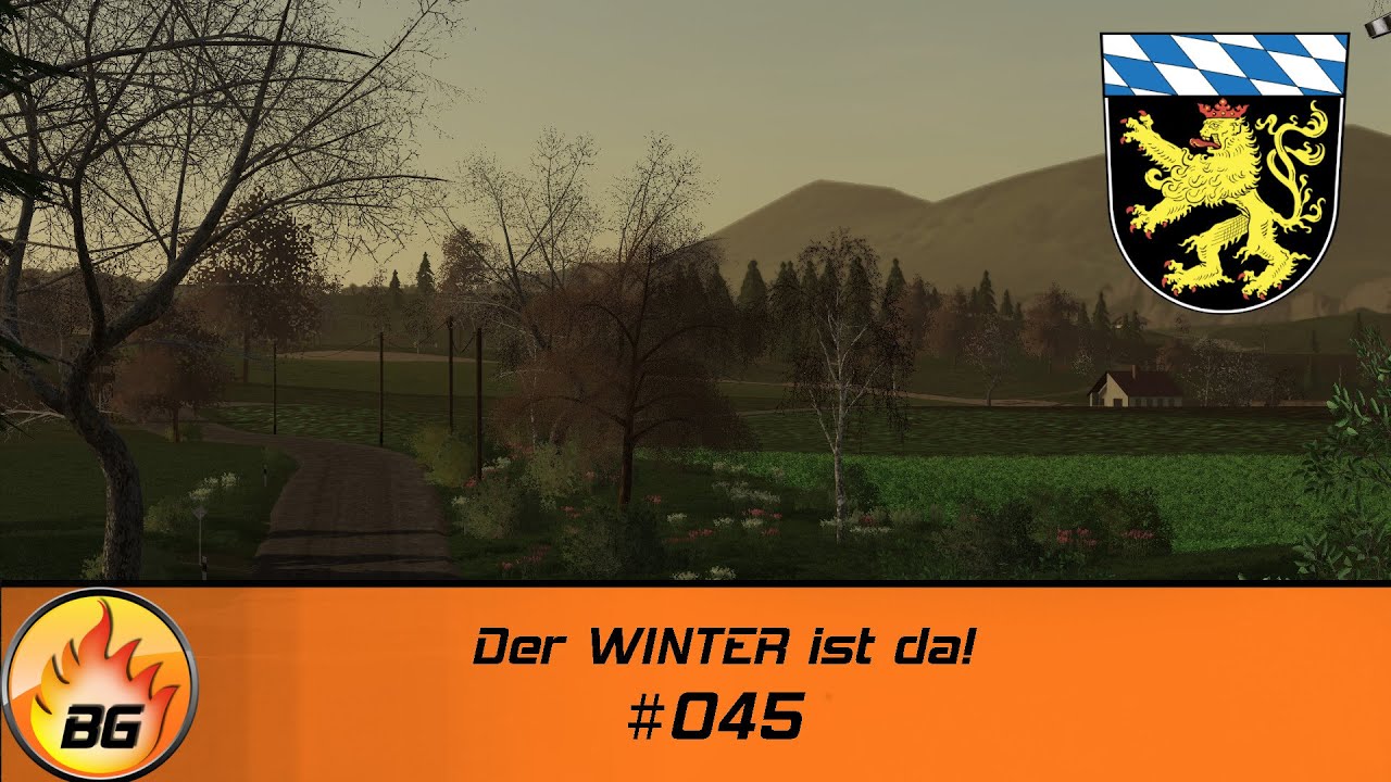 LS19 - Oberbayern #045 | Der WINTER ist da | FS19 | Let's Play [HD ...