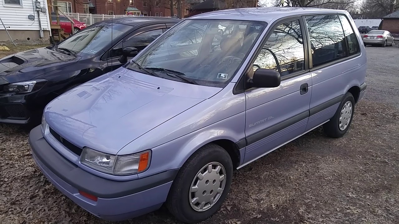 1993 Eagle Summit DL - YouTube