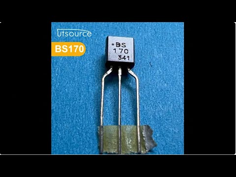 BS170 electronic component - YouTube