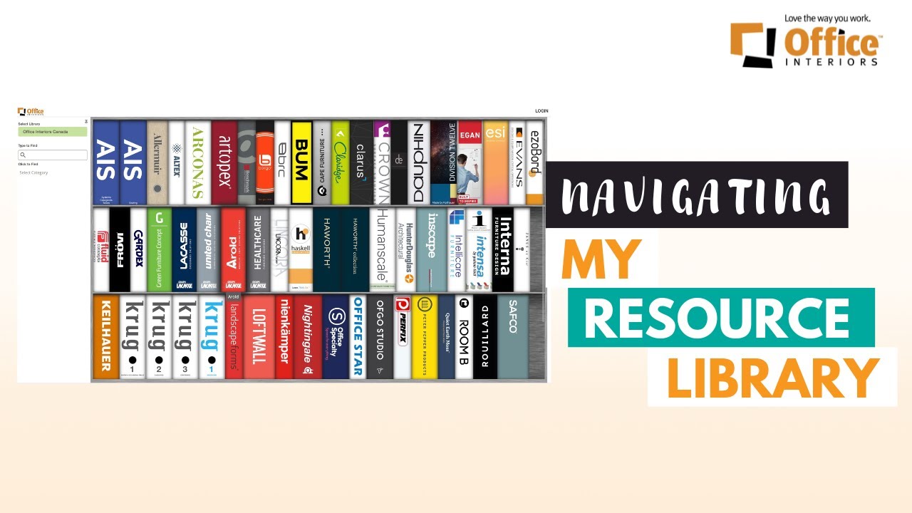 How to Navigate the Office Interiors My Resource Library to Find Office ...