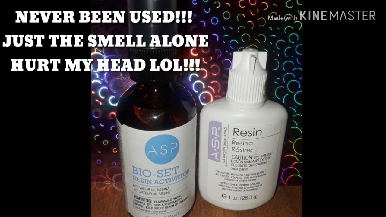 ASP RESIN AND ACTIVATOR FOR SALE!!! - YouTube