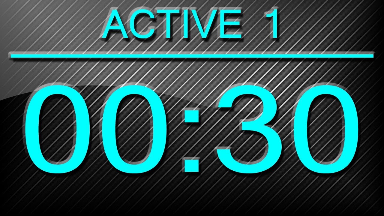 Countdown Timer for Workout/Interval Training/Cardio HIIT (Total: 10 ...