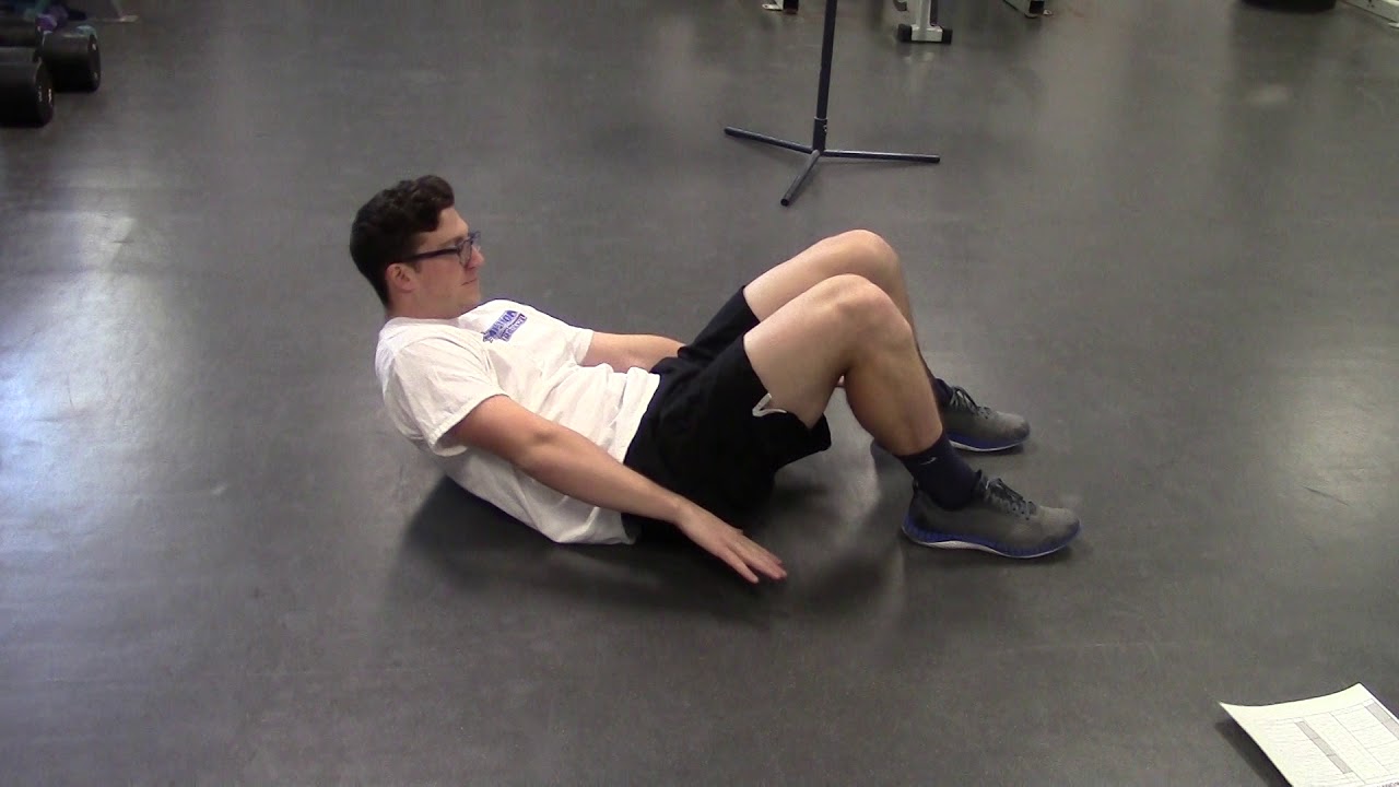 Heel Touches Exercise