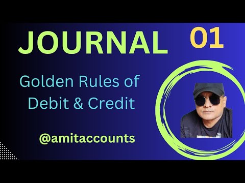 Journal Entries | Rules of Debit and Credit | Basics Rules | Class 11 ...