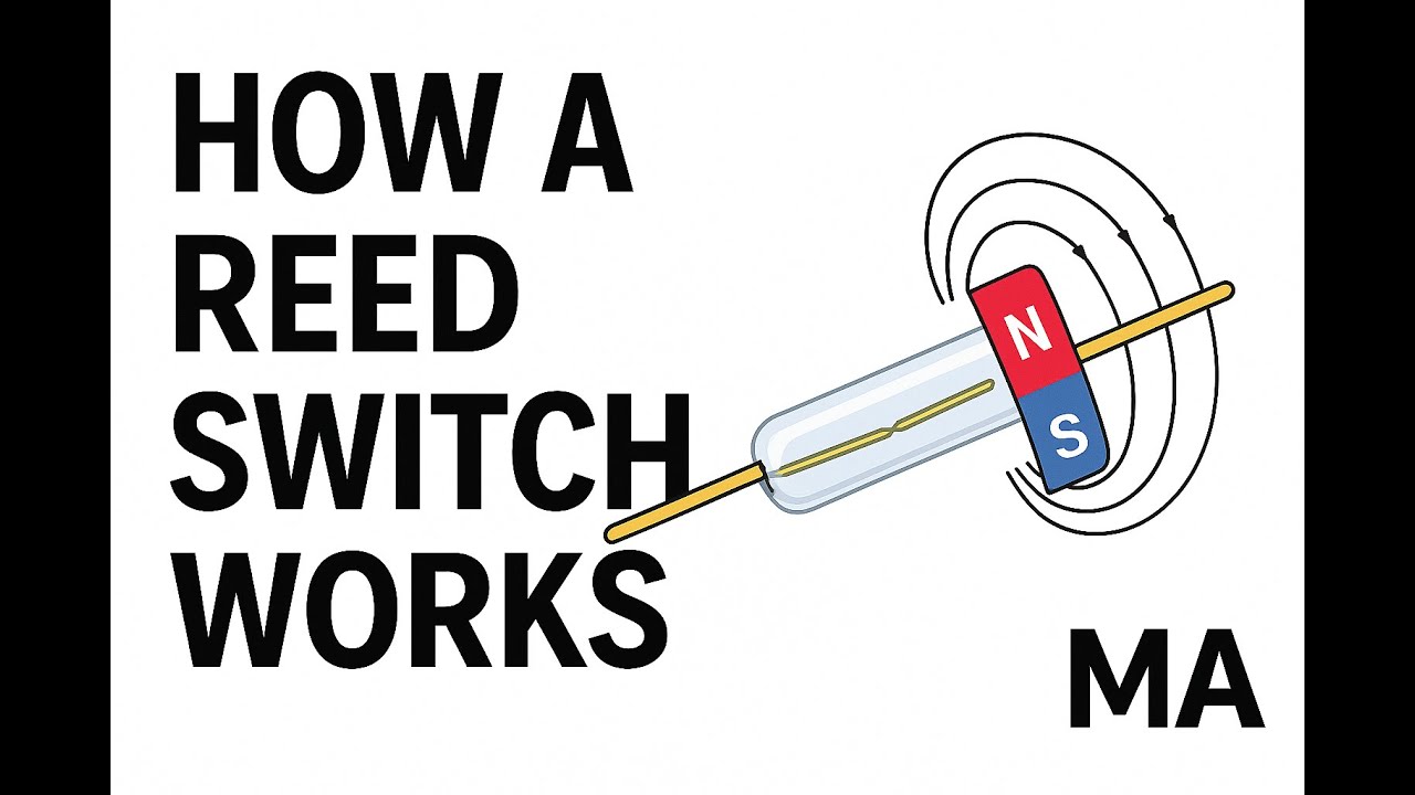 How a Reed Switch Works Magnetic Sensor Explained with Real Examples ...