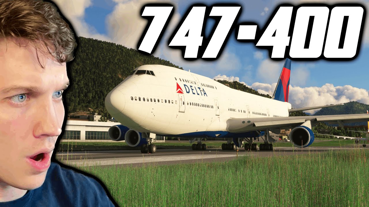 A FREE 747-400 for Microsoft Flight Simulator - YouTube