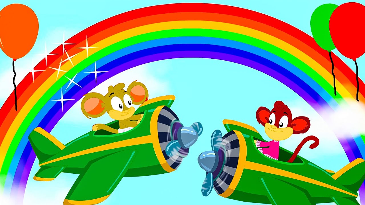 Rainbow Color Song + More Learning Videos for Kids - YouTube