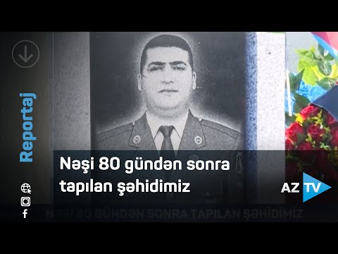 Nəşi 80 gündən sonra tapılan şəhidimiz - Elçin Bağırov