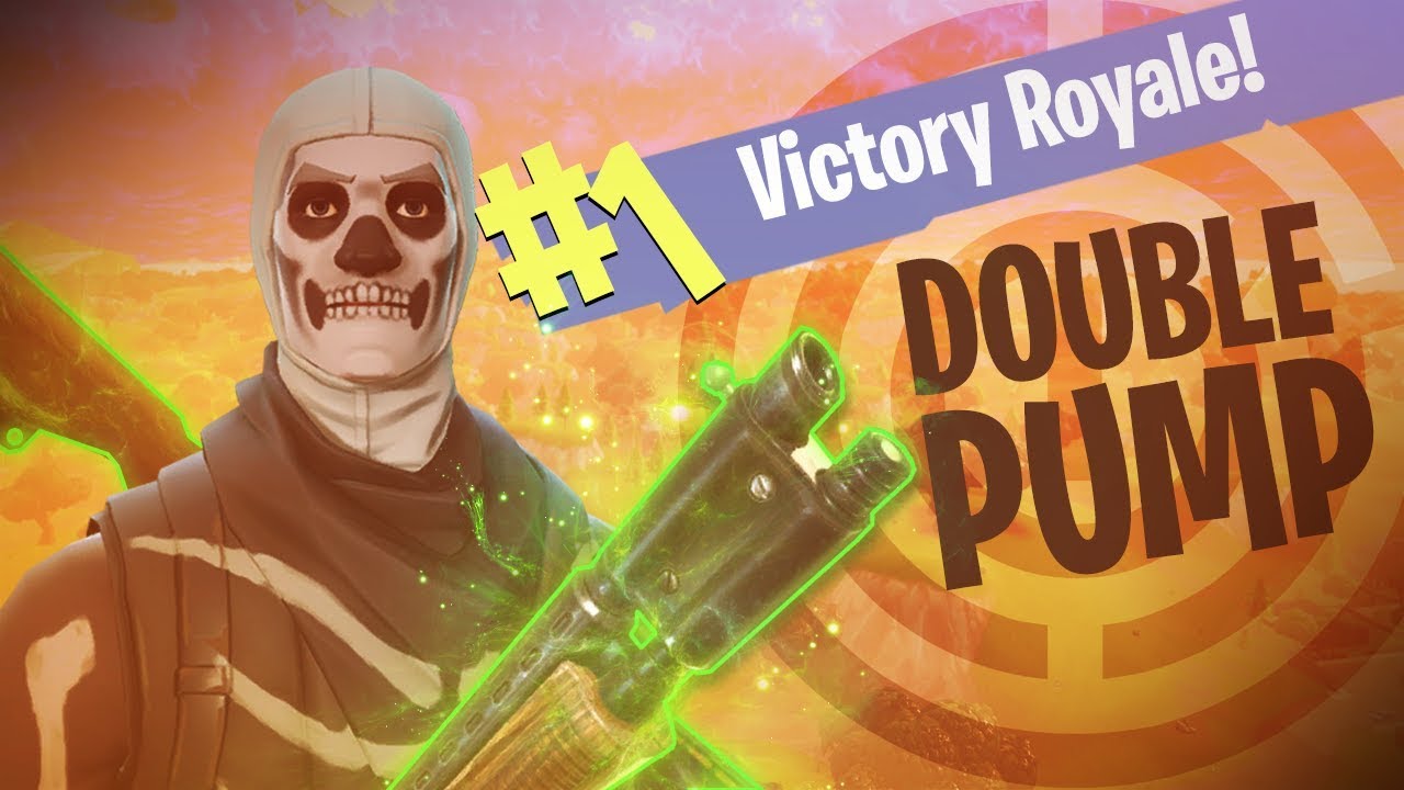 DOUBLE PUMP | FORTNITE SOLO WIN #1 - YouTube