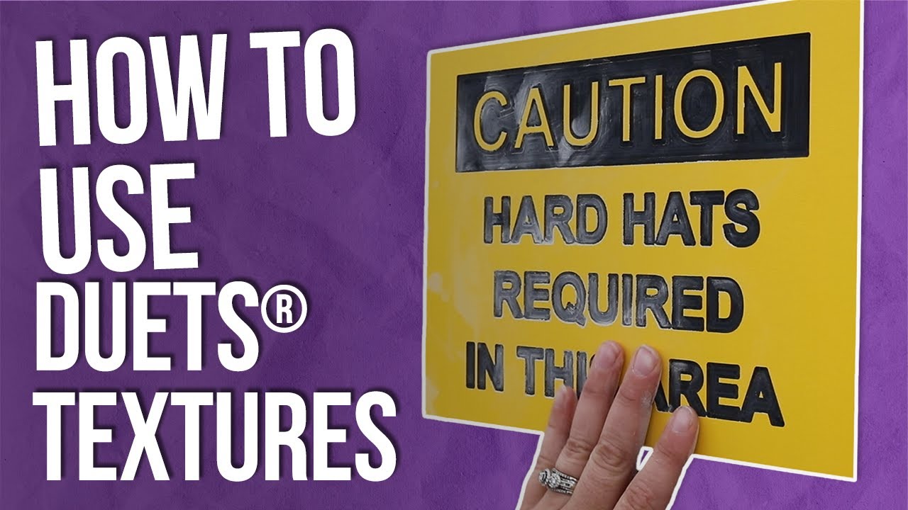 How to Use Duets Textures Acrylic Sheet Stock - YouTube
