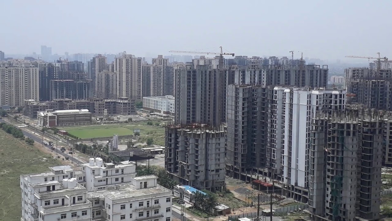 Noida city of Skyscraper part-1 - YouTube