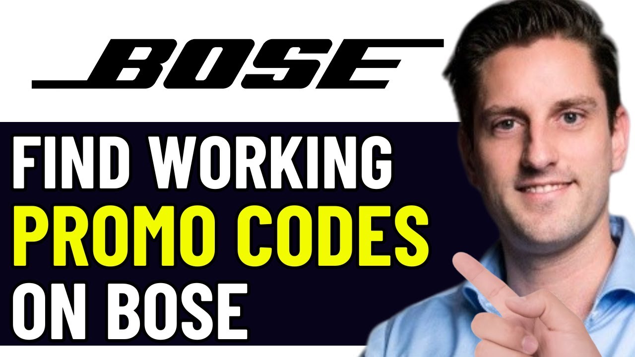 HOW TO GET BEST BOSE DISCOUNT PROMO CODES IN 2026 (FULL GUIDE) - YouTube