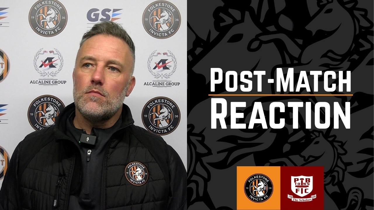 “A really professional performance” – Jay Saunders – Folkestone Invicta FC