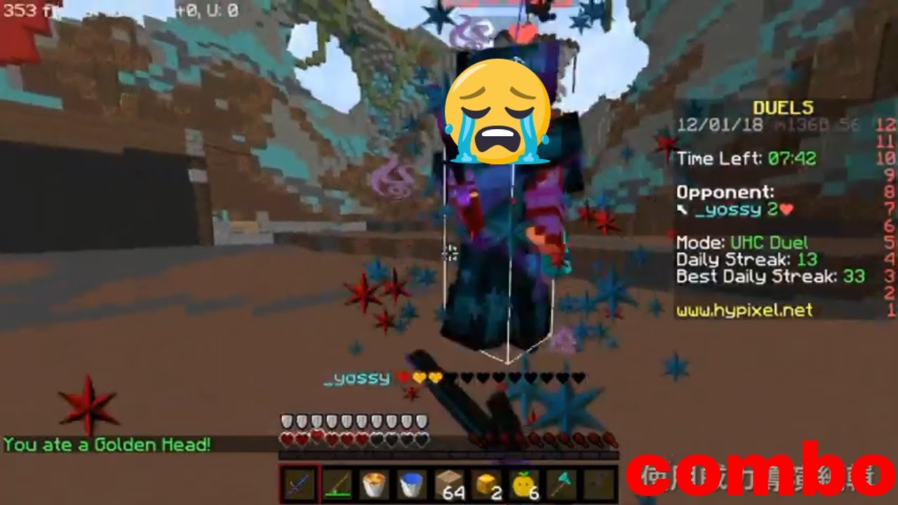 minecraft uhc duels mouse and keyboard sounds - YouTube