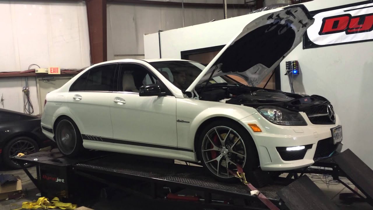 2014 C63 AMG 507 Edition Dyno Tune - YouTube