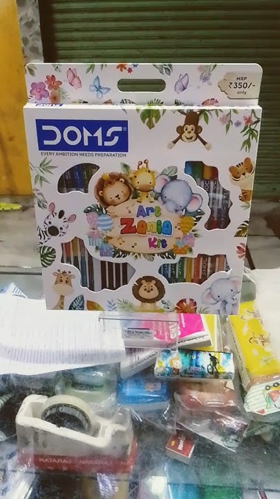 DOMS Art Zania Kit vishalkitabghar.in #doms #art_and_craft #short #domscollection - YouTube