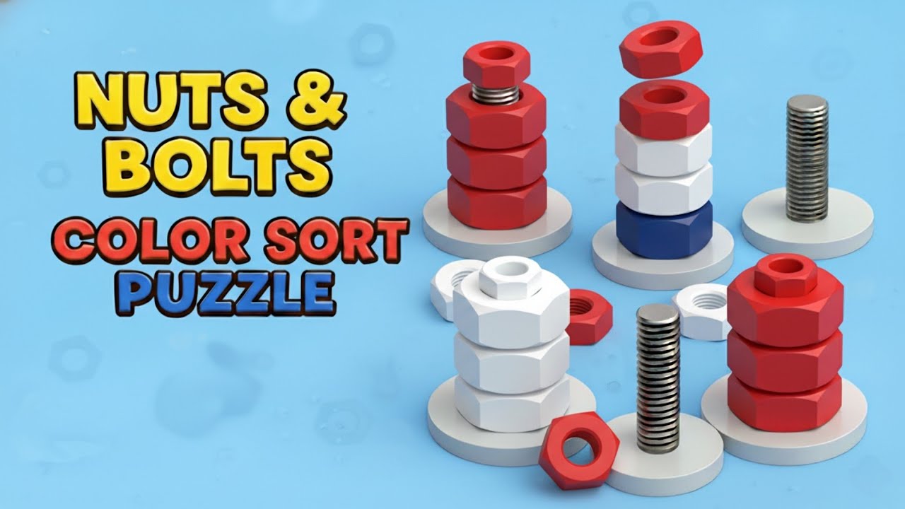 Nut sort game| Harder than previous levels| MSA games official - YouTube