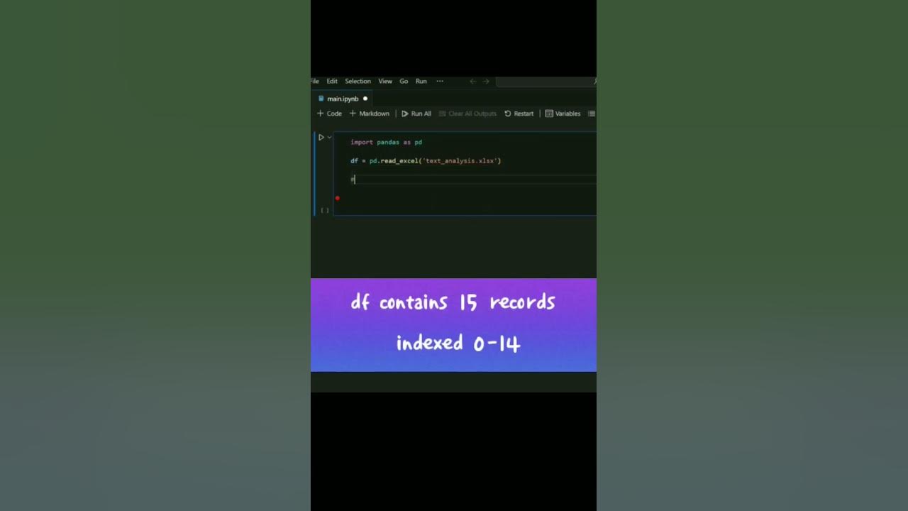 Head V S Tail In Dataframe Python Pandas Trending Shorts Interviewtips Df Pythontutorial