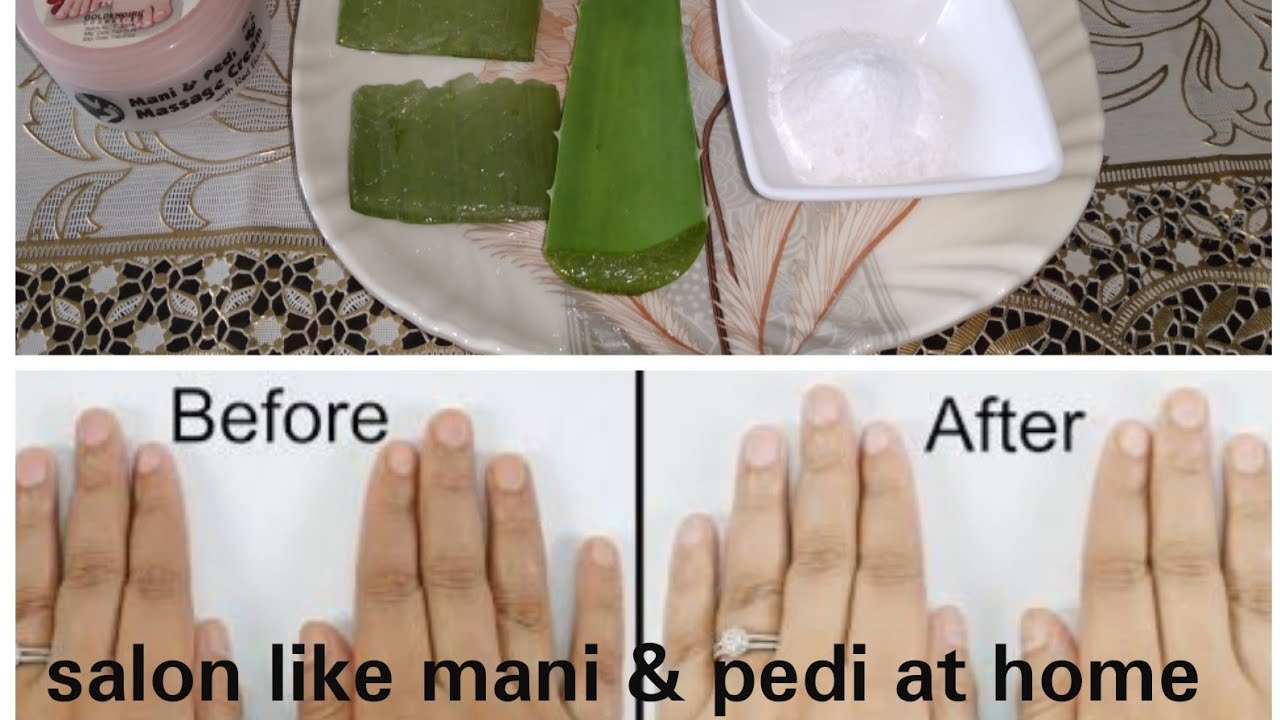 Meni care pedi care at home with natural ingredients#menipedi# ...