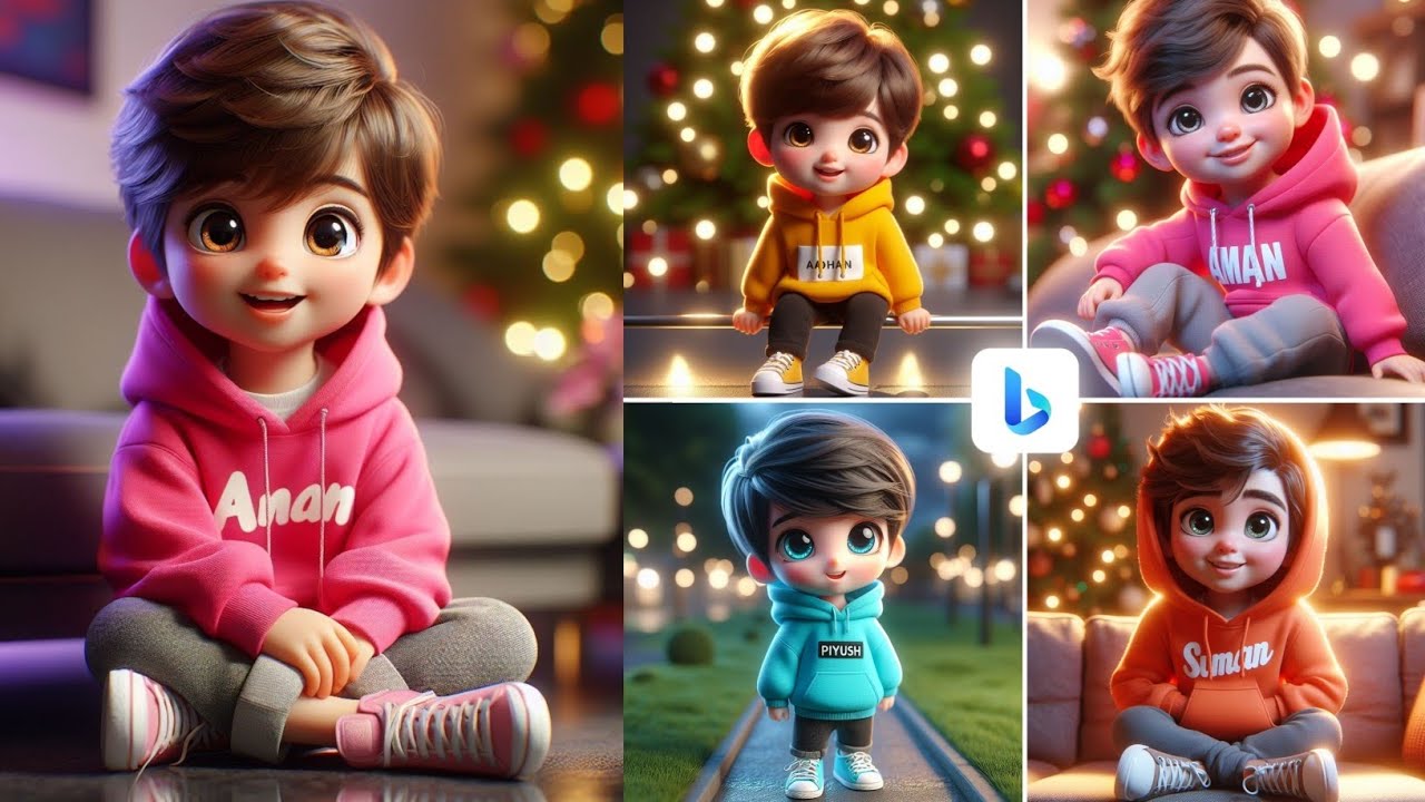 How To Make Cute Boy 3D Ai Image With Your Name || Cute Boys Ai Profile ...