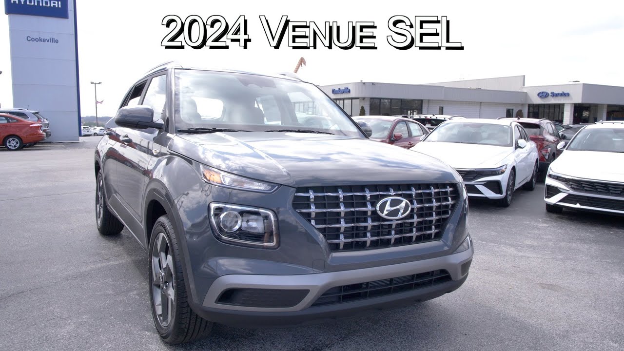 New Ecotronic Gray 2024 Hyundai Venue SEL at Hyundai of Cookeville ...