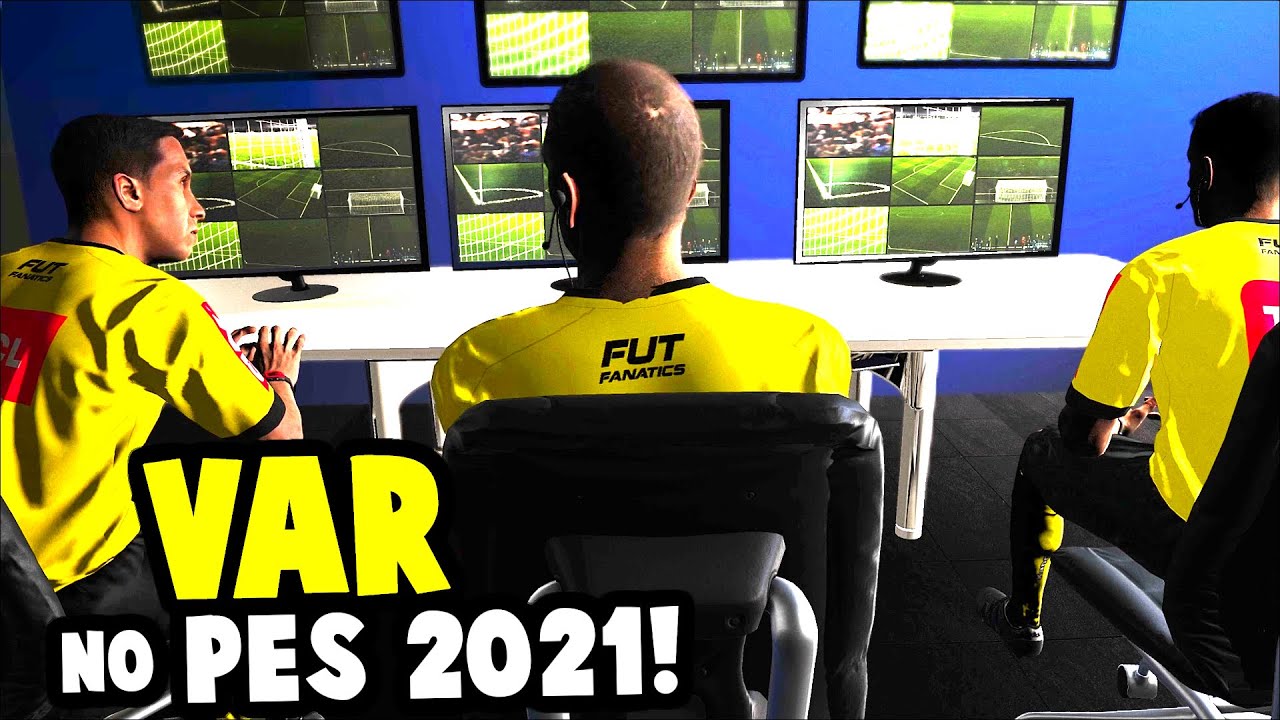 LANÇARAM o VAR para PES 2021 e FICOU INCRÍVEL!!! (NÃO É CLICK BAIT ...