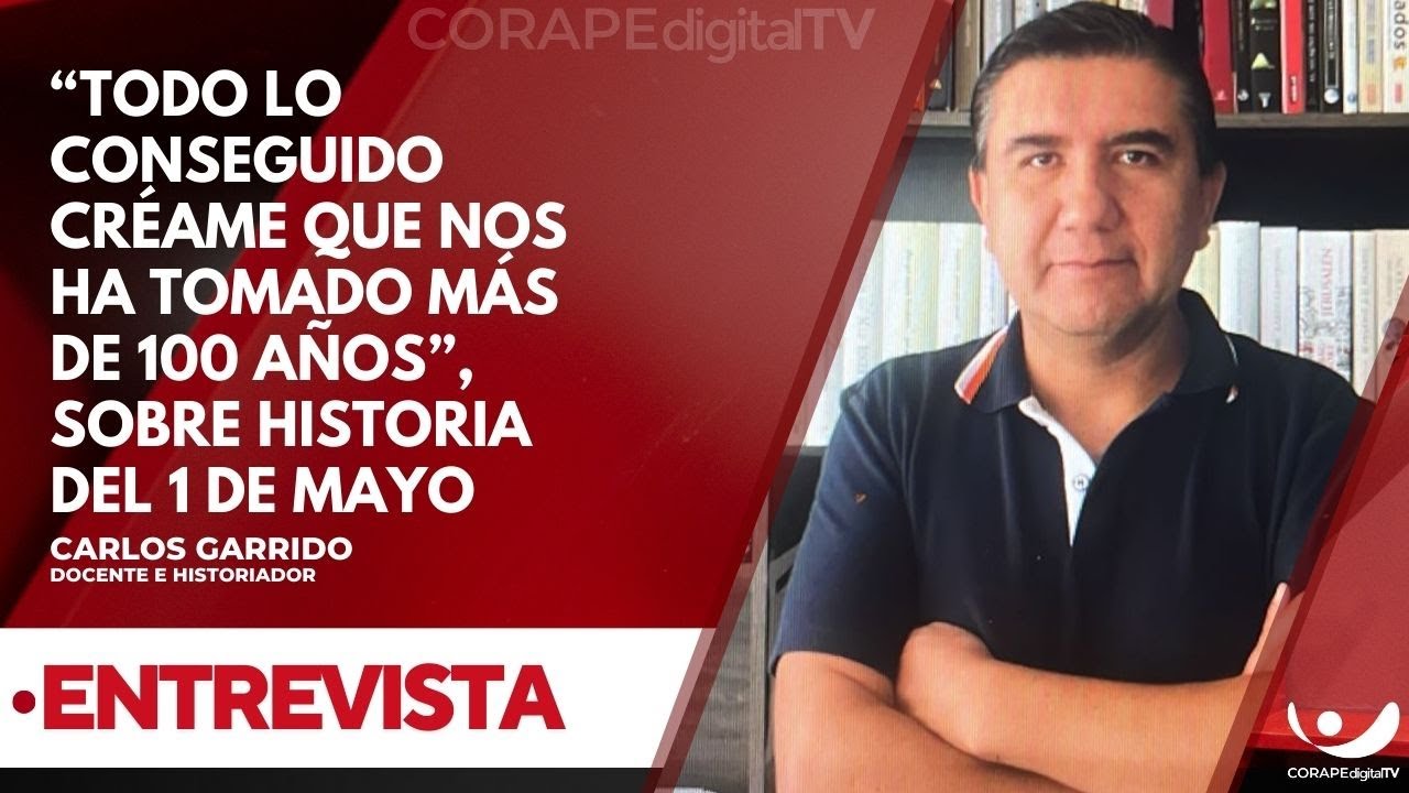 #Entrevista | Carlos Garrido, docente e historiador - YouTube