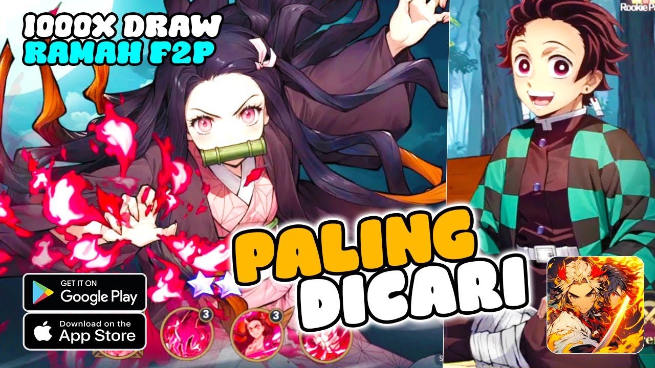 Game F2P Demon Slayer RPG Diplaystore, Vip Free All 6 Giftcode (android ...