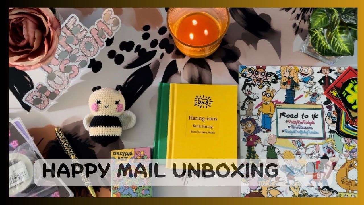 Happy Mail Unboxing ️📬| #savingschallenges #roadto1k - YouTube