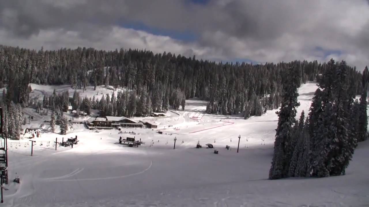 Badger Pass Ski Area in Yosemite, Snow Report 2/12/09 - YouTube