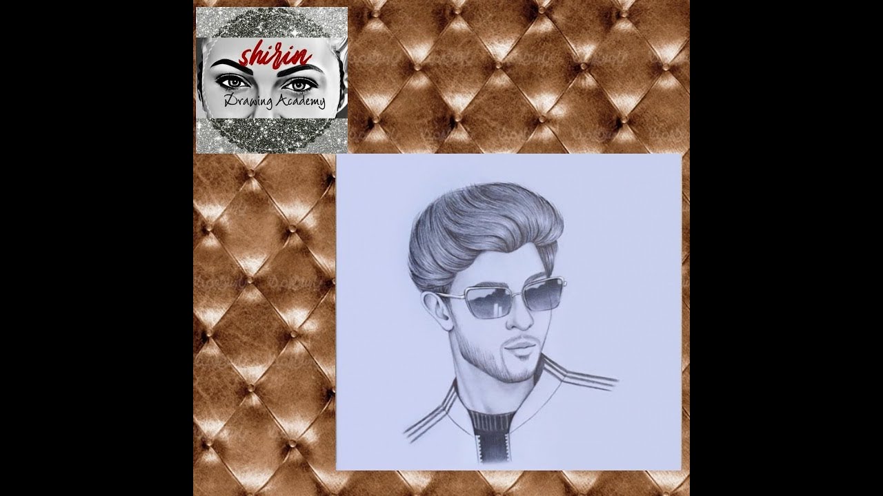 How to Draw a Boy with glasses (Easy way) | Drawing Pictures | a Boy ...