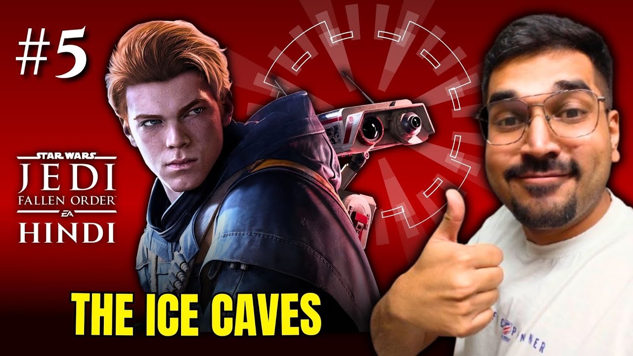 THE ICE CAVES | Jedi: Fallen Order - Part 5 | HINDI - YouTube