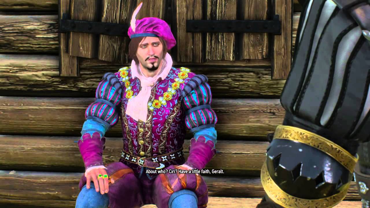 The Witcher 3 Ciri's story with Dandelion and Dandelion's rescue finish ...