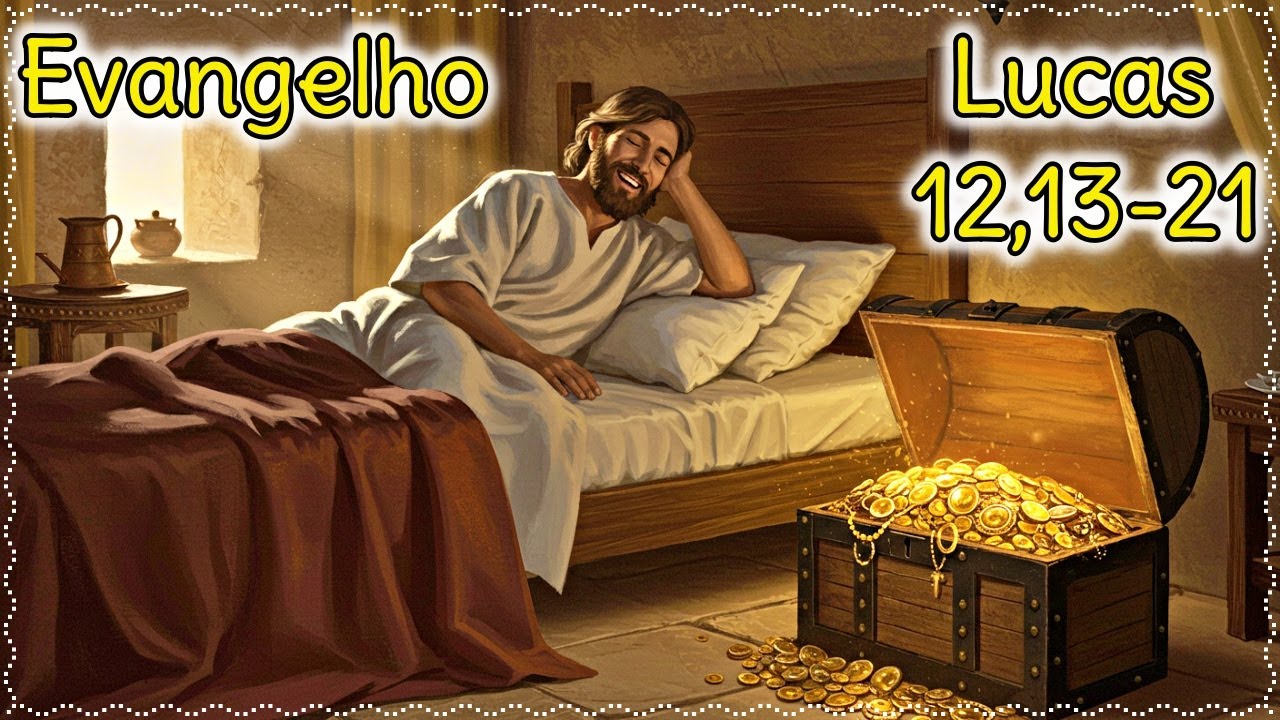 EVANGELHO - LUCAS 12,13-21 – (com reflexão) "E para quem ficará o que ...